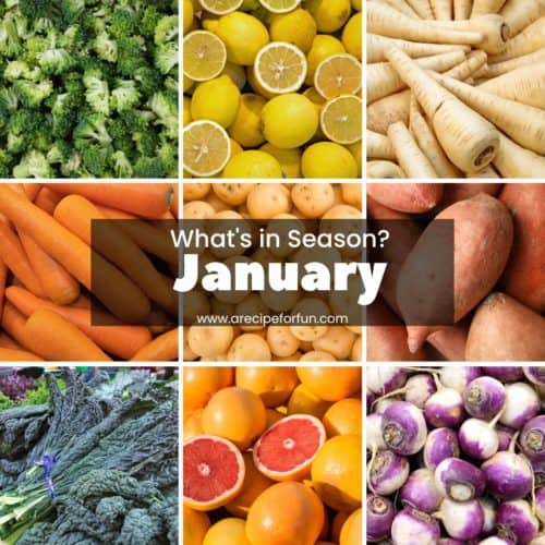 What is in Season in January? - a recipe for fun