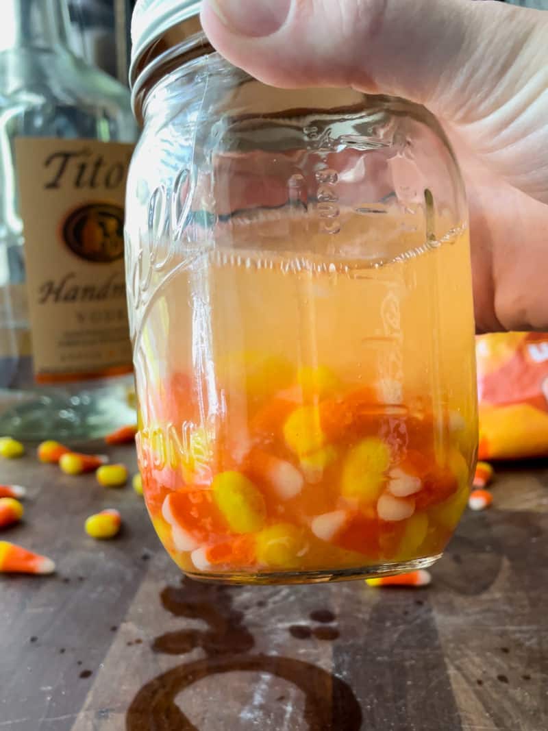 Candy Corn Infused Vodka (Halloween Vodka Recipe) - A Recipe For Fun