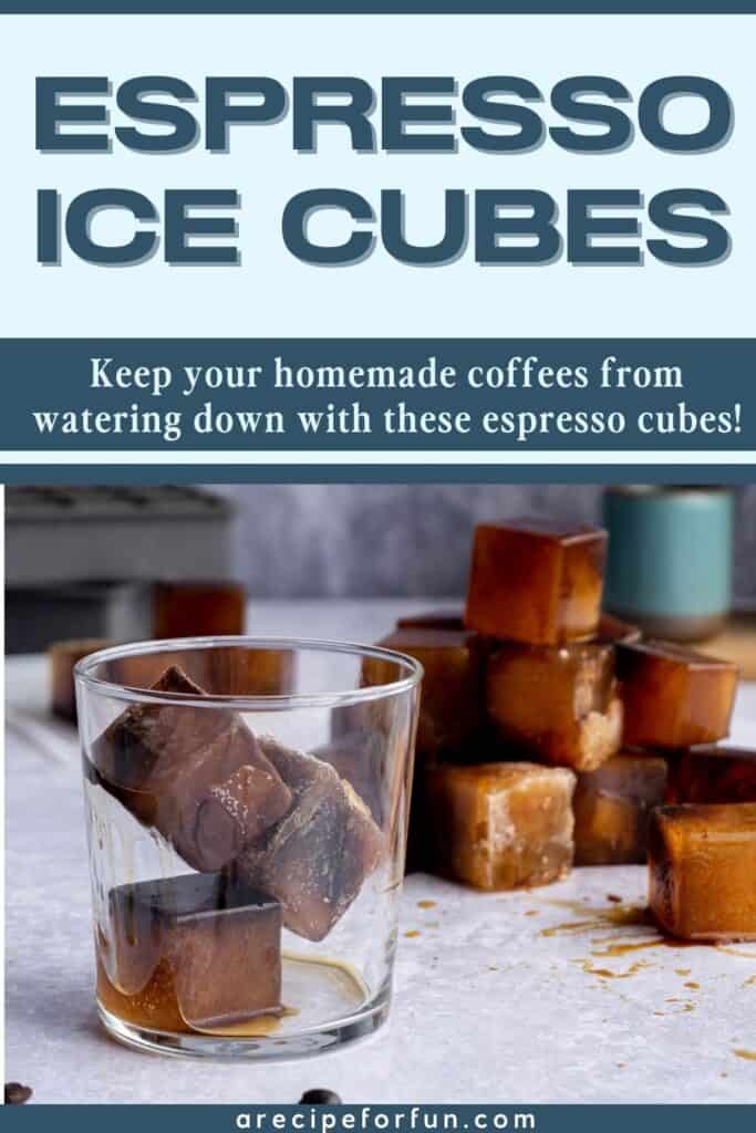 Espresso Ice Cubes - A Recipe For Fun