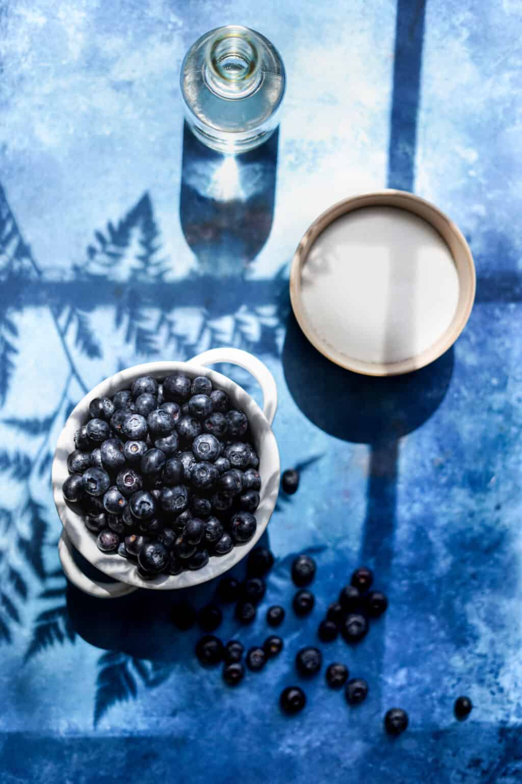 Homemade Blueberry Simple Syrup (Fresh or Frozen Berries)
