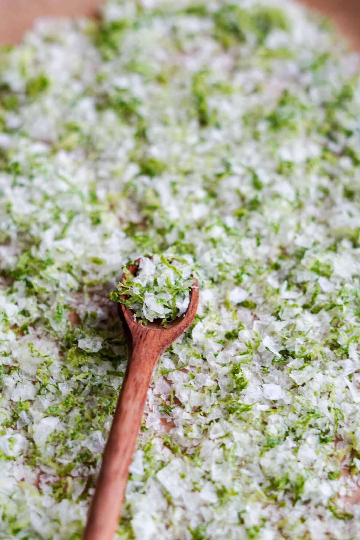 Homemade Lime Salt (Lime Zest Salt for Garnishing & Seasoning)