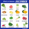 What is in Season in December? Winter Produce Guide - A Recipe For Fun