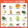 What is in Season in October? Autumn Produce Guide - A Recipe For Fun