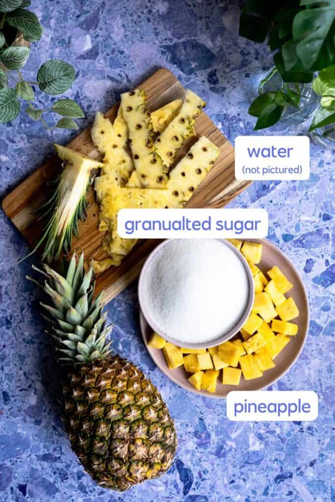 Pineapple Simple Syrup (Easy Pineapple Syrup for Drinks) - A Recipe For Fun