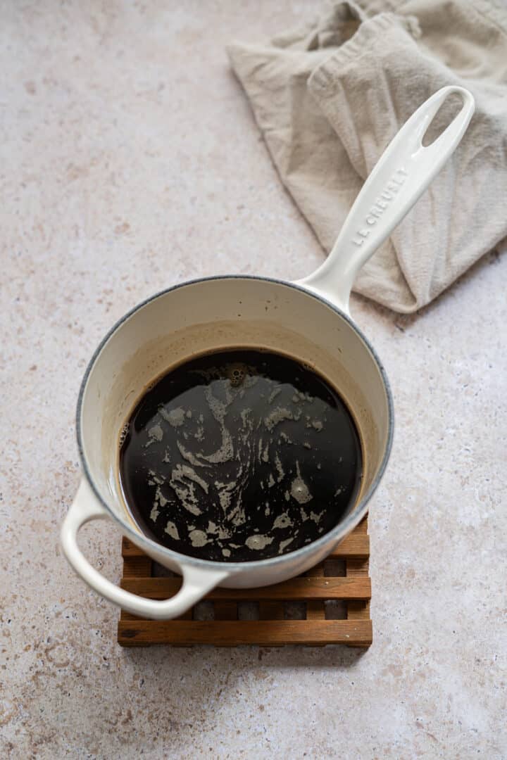 Brown Sugar Simple Syrup (Brown Sugar Syrup with Dark or Light Sugar)