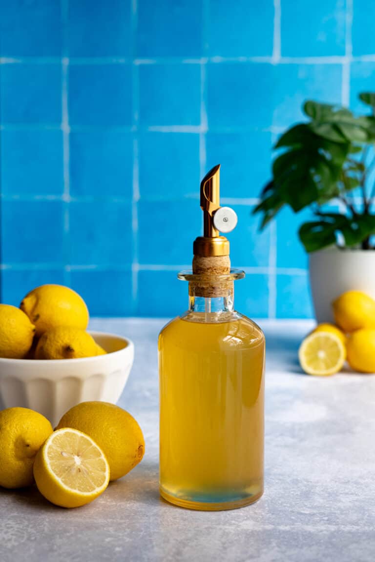 Lemon Simple Syrup (Fresh Lemon Juice and Zest) - A Recipe For Fun