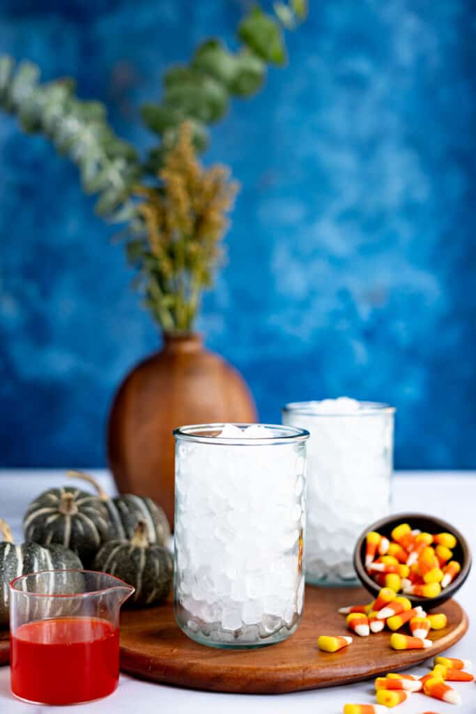 Candy Corn Soda (Easy Halloween Mocktail) - A Recipe For Fun