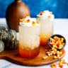 Candy Corn Soda (Easy Halloween Mocktail) - A Recipe For Fun