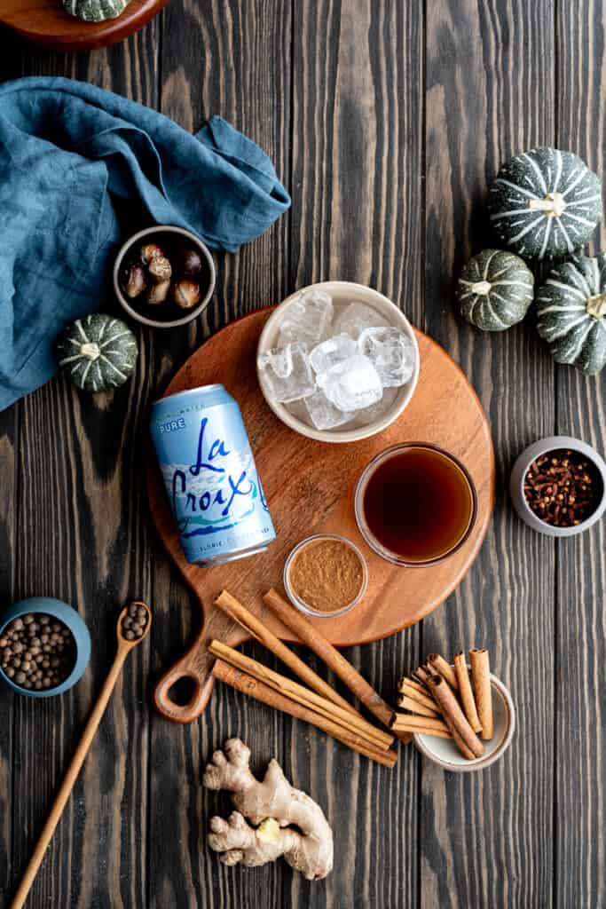 Pumpkin Spice Soda (Pumpkin Pie Soda with Pumpkin Syrup)