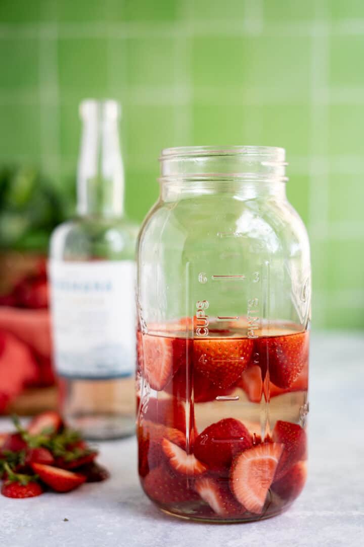 Strawberry Infused Tequila - A Recipe For Fun