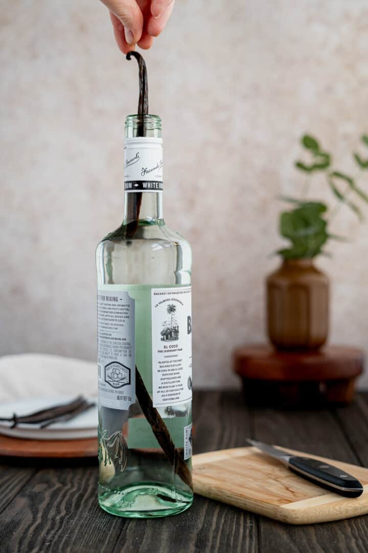 Easy Vanilla Infused Rum (How to Make Vanilla Rum) - A Recipe For Fun