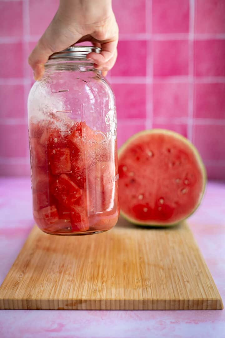Watermelon Infused Tequila - A Recipe For Fun