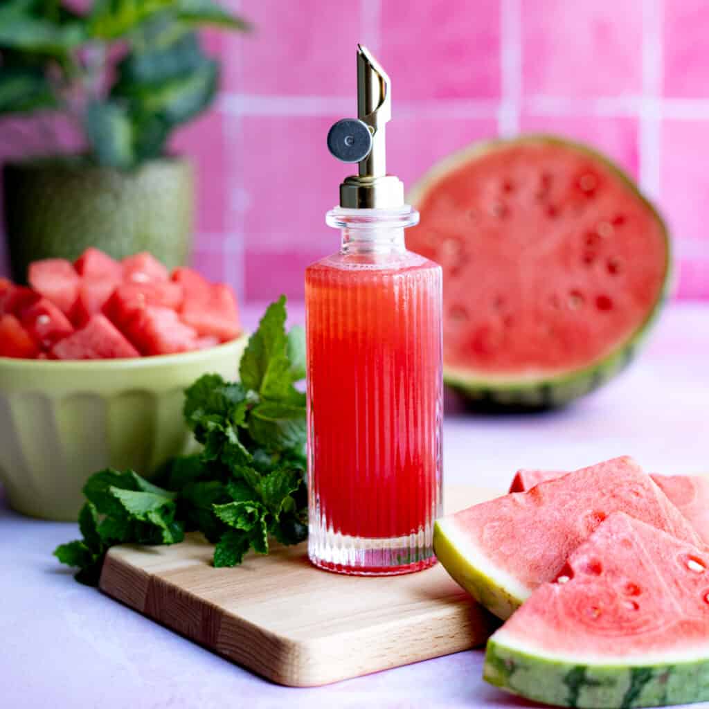 Watermelon Simple Syrup - A Recipe For Fun