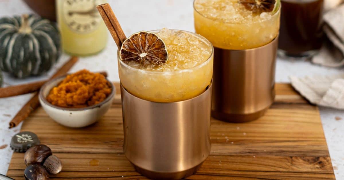Pumpkin Spice Mule (Pumpkin Ginger Beer Cocktail) - A Recipe For Fun