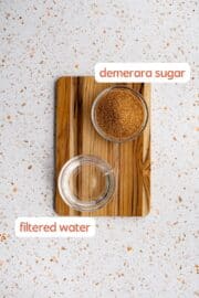 Easy Demerara Simple Syrup (Regular + Rich Demerara Syrup Recipe)