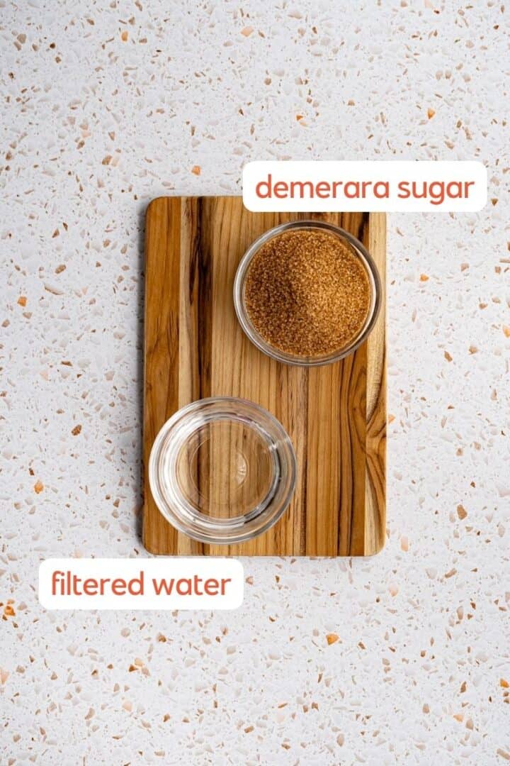 Easy Demerara Simple Syrup (Regular + Rich Demerara Syrup Recipe)