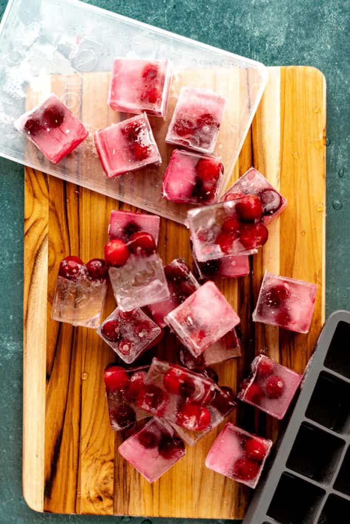 Cranberry Ice Cubes - A Recipe For Fun
