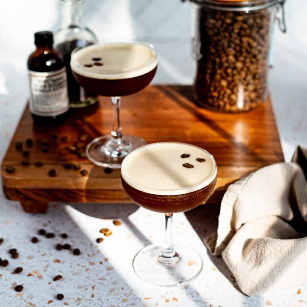 Espresso Martini Mocktail (Alcohol Free Espresso Martini)
