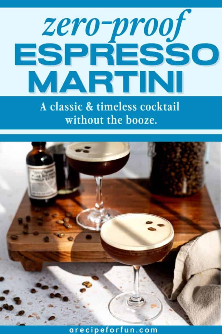 Espresso Martini Mocktail (Virgin Espresso Martini) - A Recipe For Fun