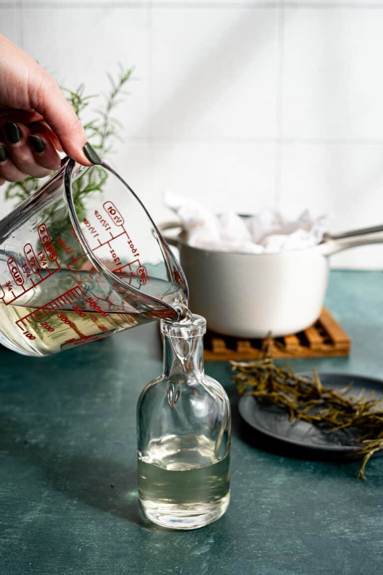 Rosemary Simple Syrup (Rosemary Syrup For Drinks & More)