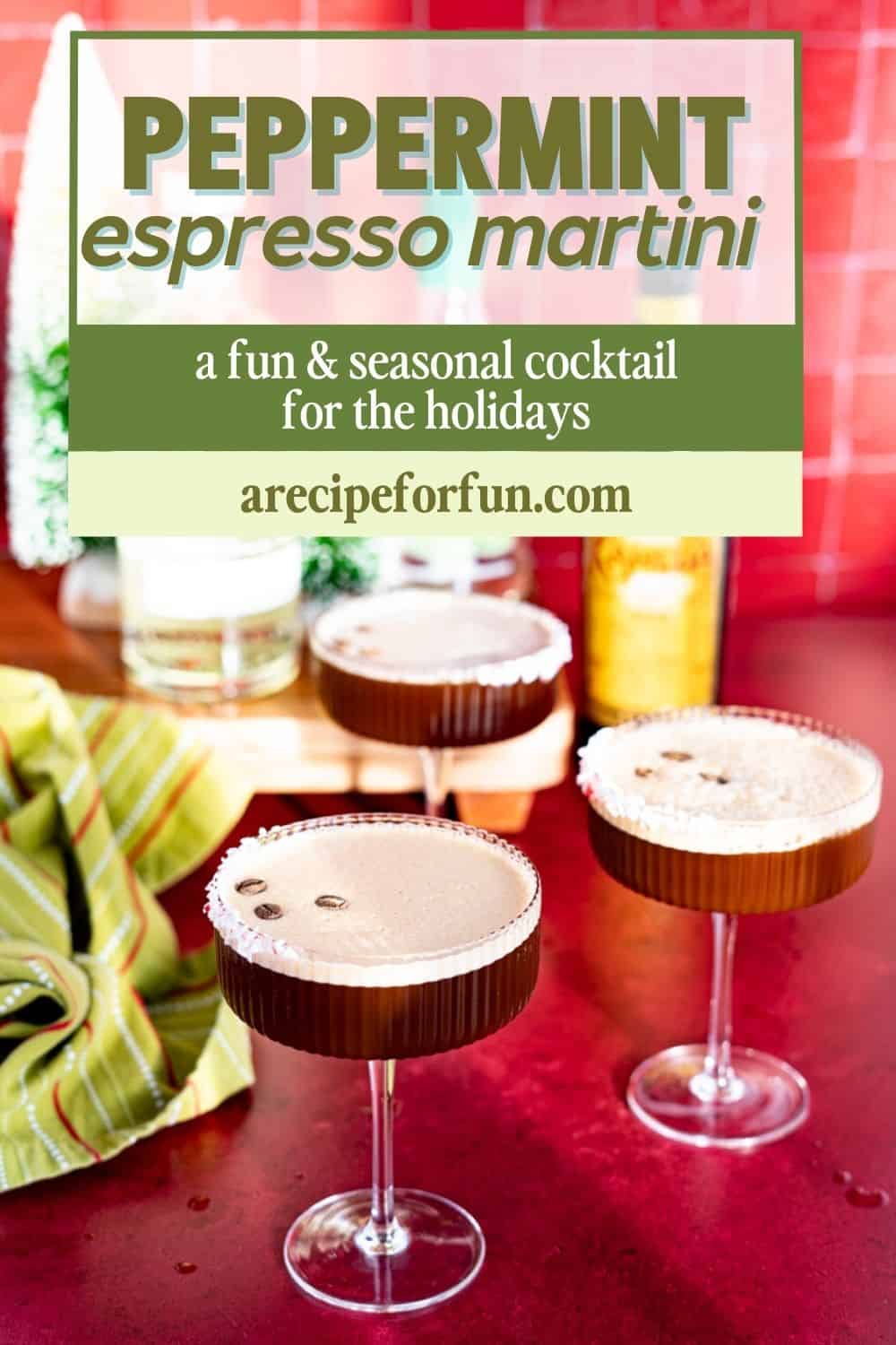 Peppermint Espresso Martini (Christmas Espresso Martini Recipe) - A ...