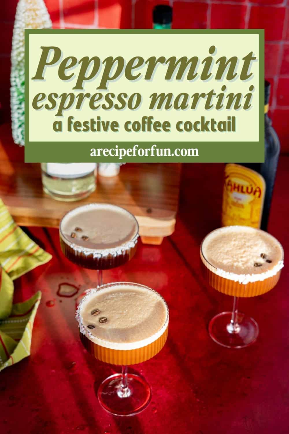 Peppermint Espresso Martini (Christmas Espresso Martini Recipe) - A ...