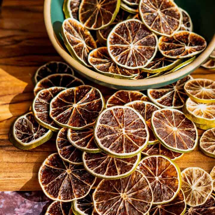 How to Make Dehydrated Lime Wheels (Dehydrator or Oven) - A Recipe For Fun