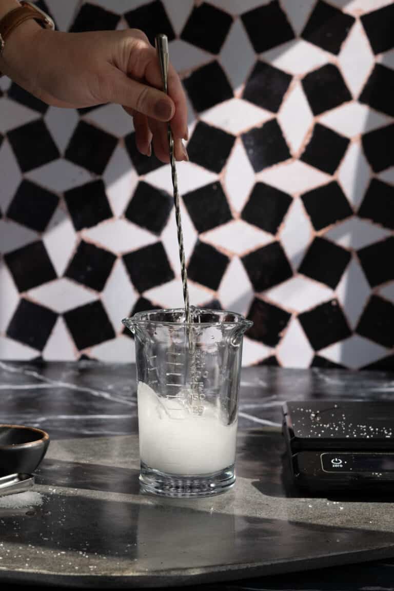 How to Make Saline Solution for Cocktails and Mocktails - A Recipe For Fun