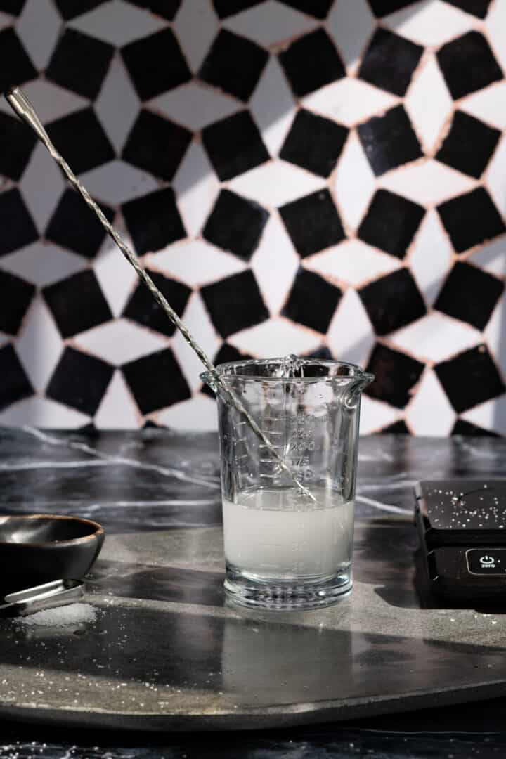 How to Make Saline Solution for Cocktails and Mocktails - A Recipe For Fun