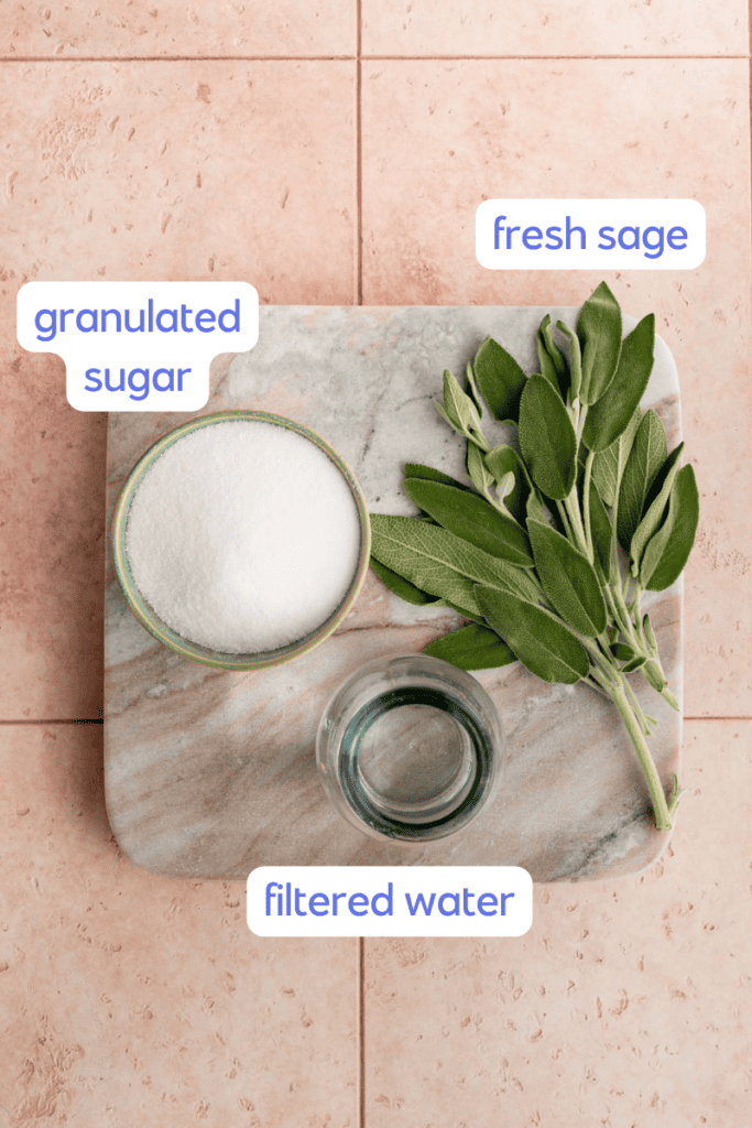 Sage Simple Syrup - A Recipe For Fun