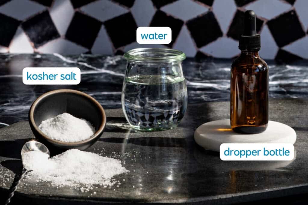 How to Make Saline Solution for Cocktails and Mocktails - A Recipe For Fun