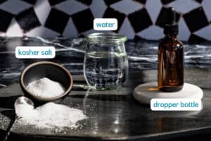 How to Make Saline Solution for Cocktails and Mocktails - A Recipe For Fun