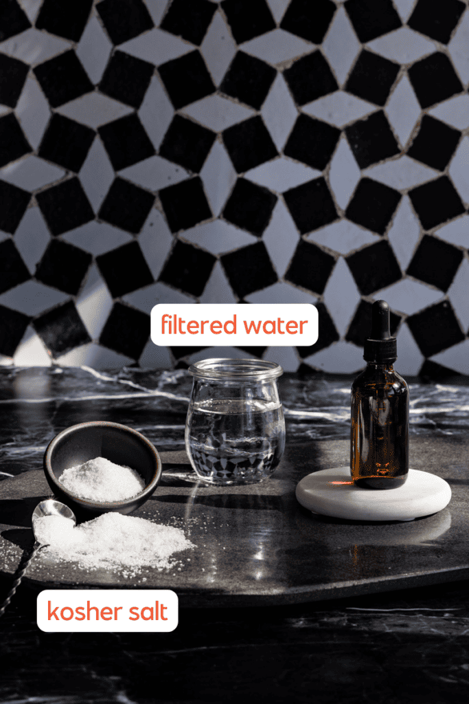 How to Make Saline Solution for Cocktails and Mocktails - A Recipe For Fun