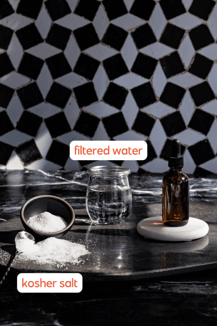 How to Make Saline Solution for Cocktails and Mocktails - A Recipe For Fun