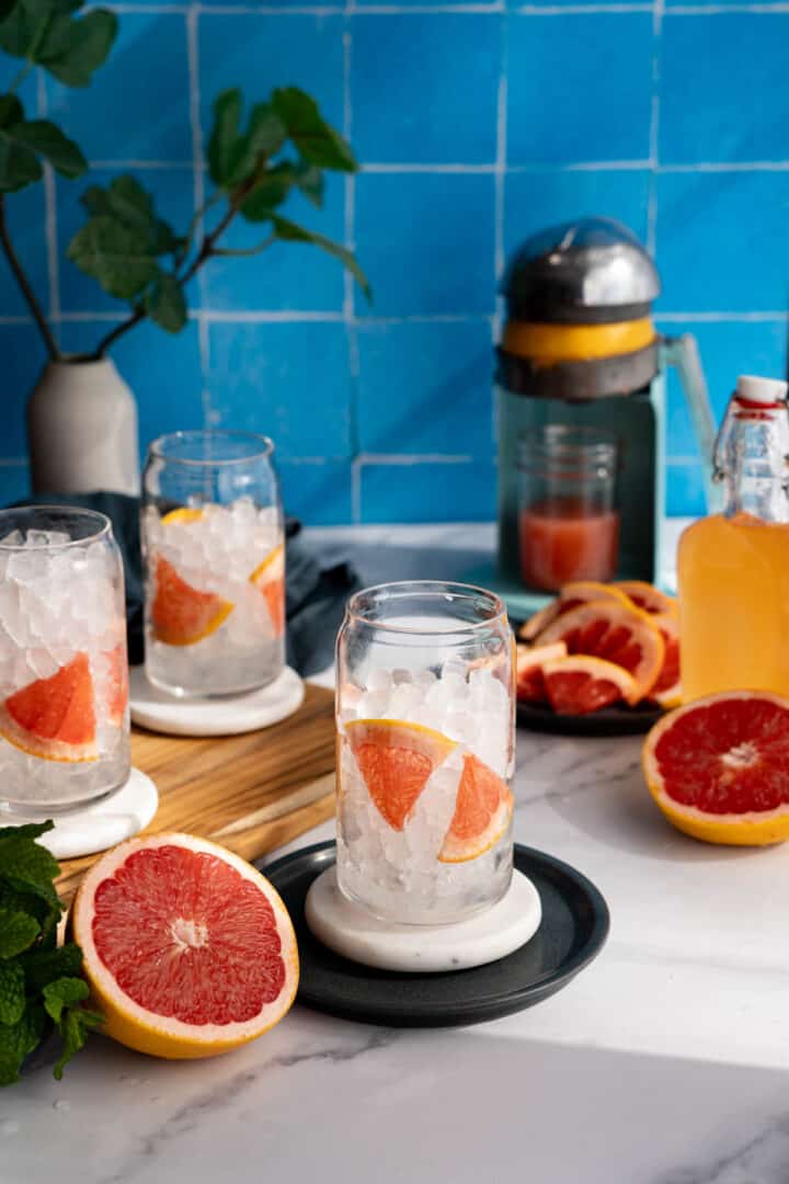 Italian Grapefruit Soda (Simple Pompelmo Rosa) - A Recipe For Fun