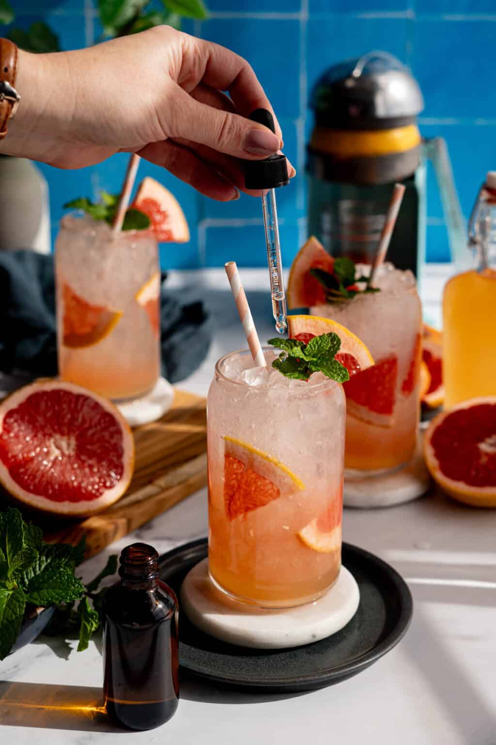 Italian Grapefruit Soda (Simple Pompelmo Rosa) - A Recipe For Fun