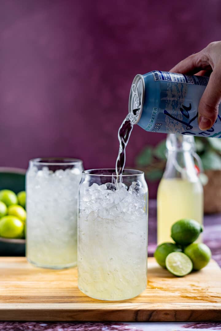 Key Lime Italian Soda (with Key Lime Syrup) - A Recipe For Fun