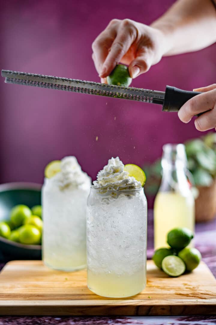 Key Lime Italian Soda (with Key Lime Syrup) - A Recipe For Fun