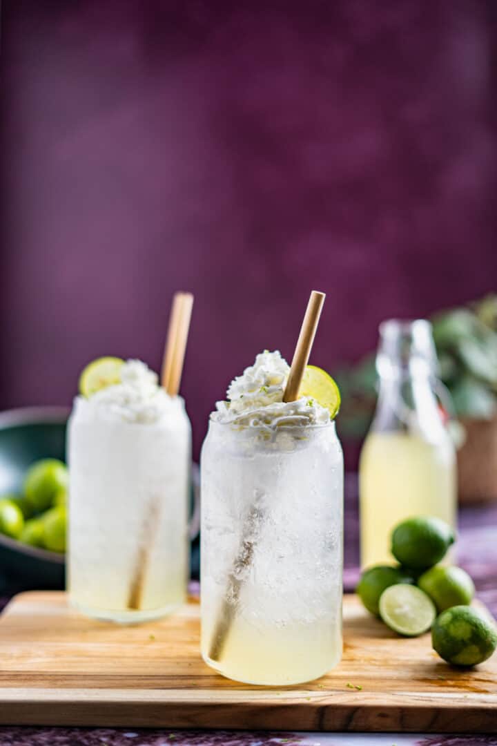 Key Lime Italian Soda (with Key Lime Syrup) - A Recipe For Fun