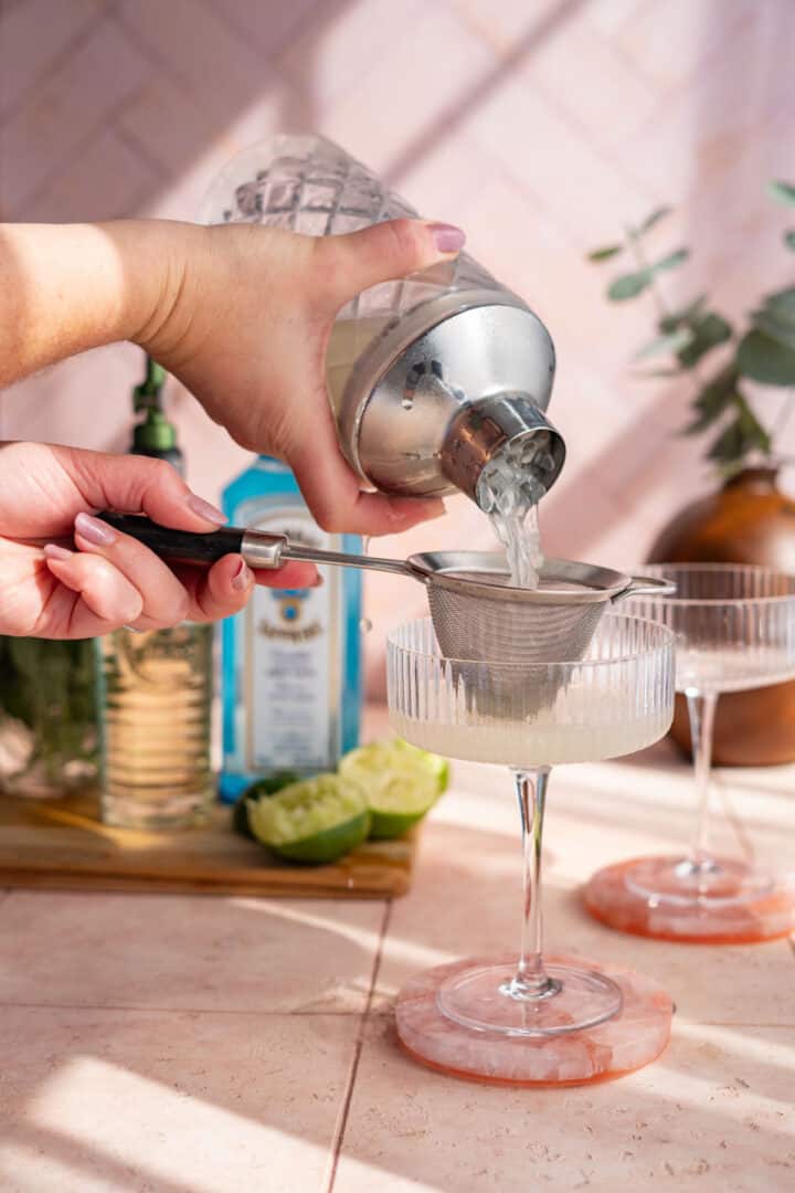 Easy Sage Gin Gimlet (Sage Gin Cocktail Recipe) - A Recipe For Fun