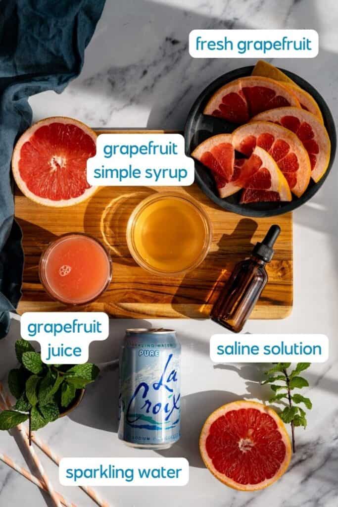 Italian Grapefruit Soda (Simple Pompelmo Rosa) - A Recipe For Fun