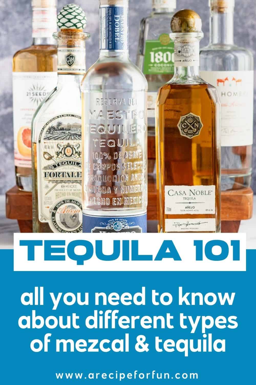 Tequila 101: A Complete Guide to Different Types of Tequila - A Recipe For Fun