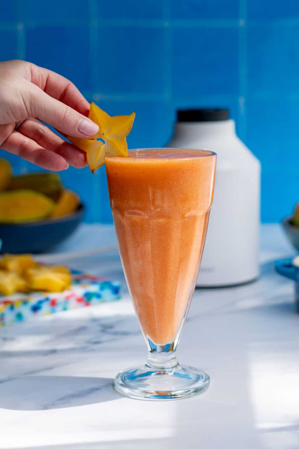 Starfruit Smoothie (with Star Fruit and Mango) - A Recipe For Fun
