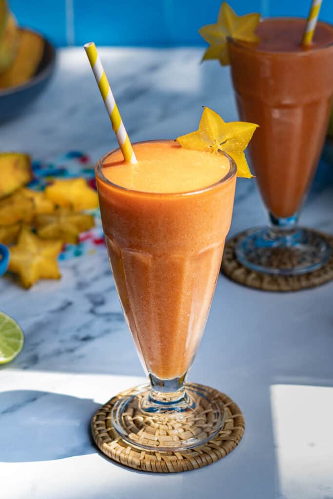 Starfruit Smoothie (with Star Fruit and Mango) - A Recipe For Fun