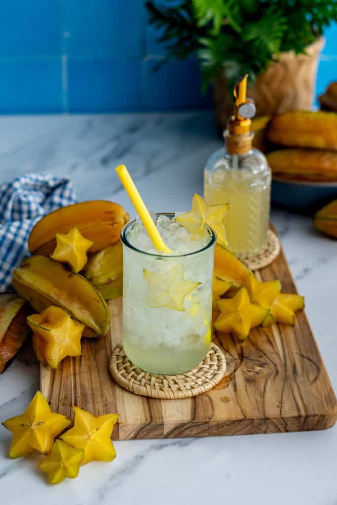 Homemade Starfruit Soda (Carambola Soda Recipe) - A Recipe For Fun