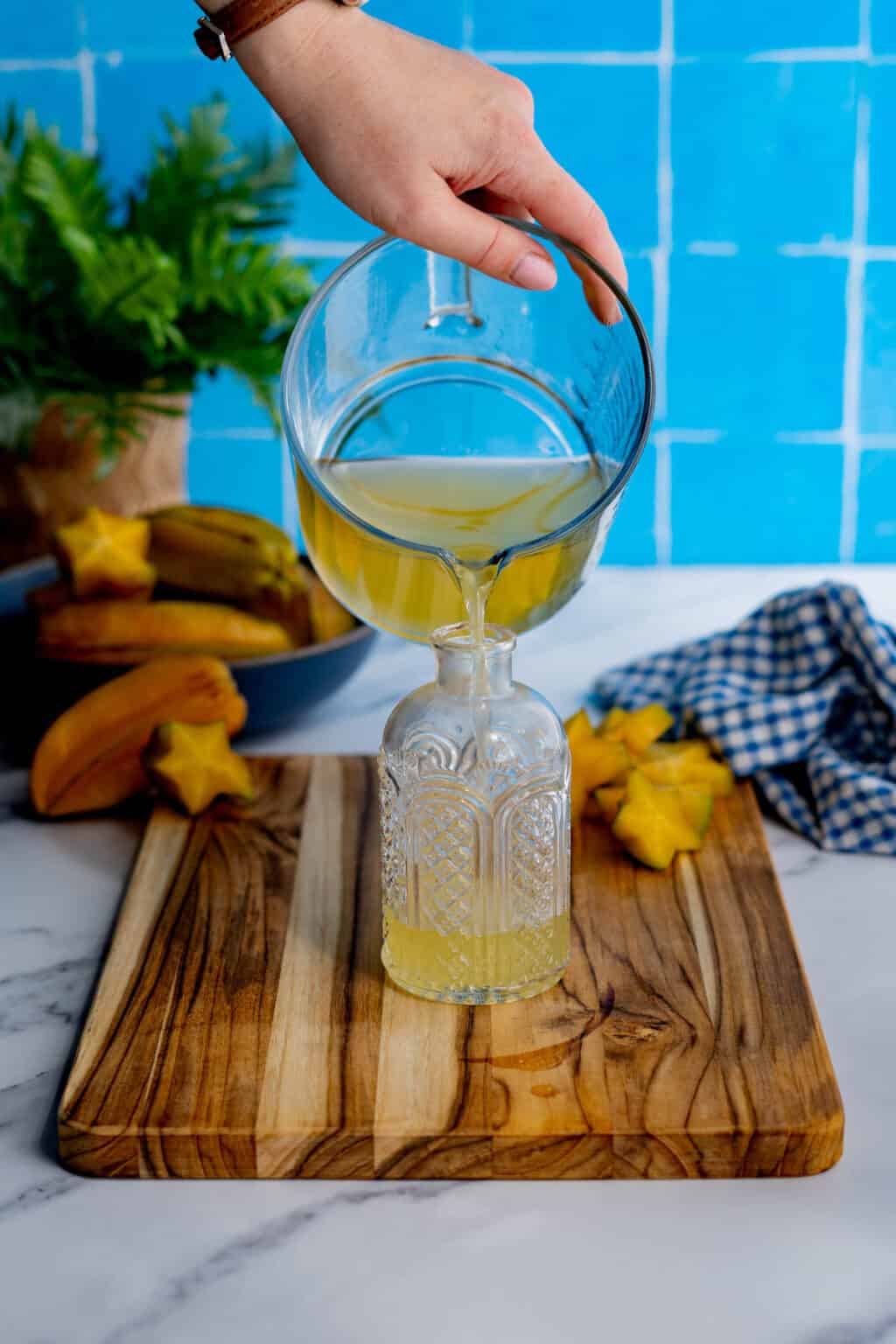 Starfruit Simple Syrup (Carambola Fruit Simple Syrup) - A Recipe For Fun