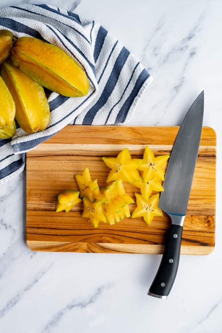 Starfruit Simple Syrup (Carambola Fruit Simple Syrup) - A Recipe For Fun