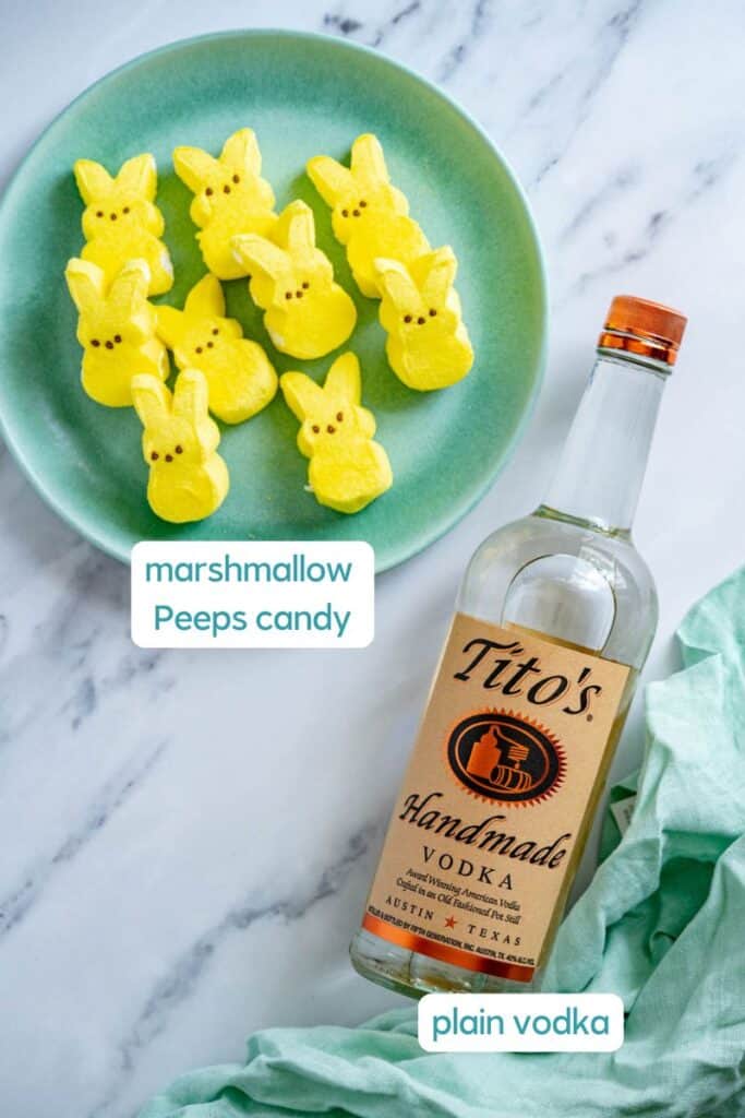 Peeps Vodka (Peeps Infused Vodka) - A Recipe For Fun