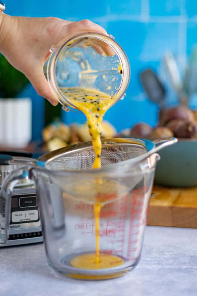 How to Make Passion Fruit Puree (Fresh Lilikoi Puree)
