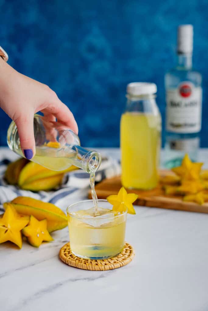 Starfruit Infused Rum (Tropical Carambola Fruit Rum)